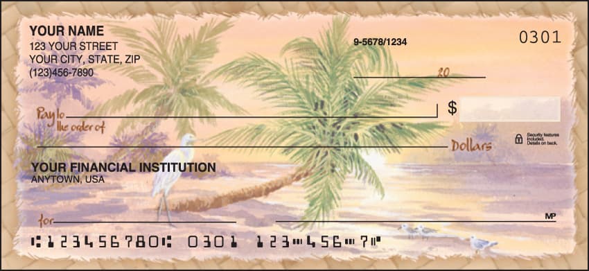 Tropical Checks - Order Discounted Personal Checks Online